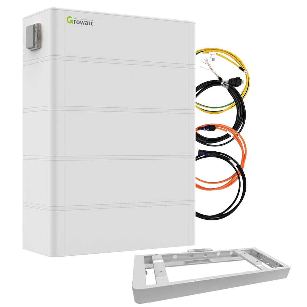 Growatt ARK XH 10.24kWh high-voltage storage system with base for MIN ...