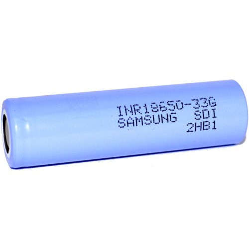 INR18650-33G 18650 cell Li-Ion battery unprotected flattop 3.7V 3300mAh ...