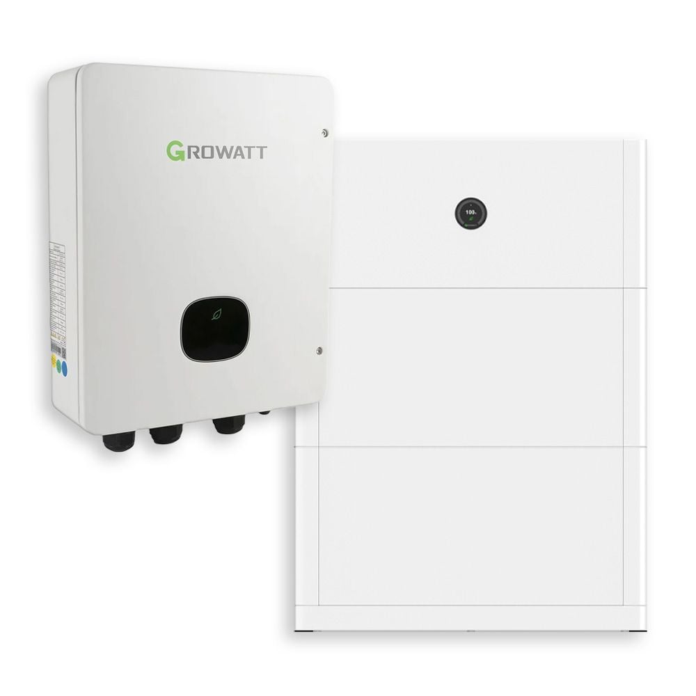 Growatt APX 10kWh battery system with Back-Up Box and BMS P2 for MOD-XH ...