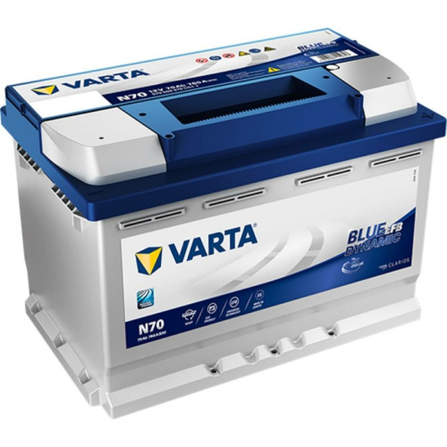 Varta N70 Blue Dynamic EFB 570 500 076 Autobatterie 70Ah 4016987152317 ...